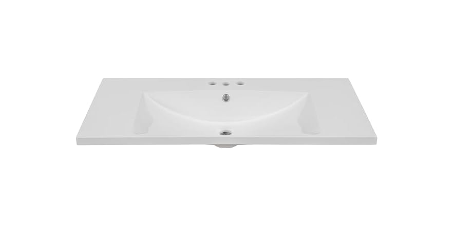 36" Bathroom Vanity Top Only Sink