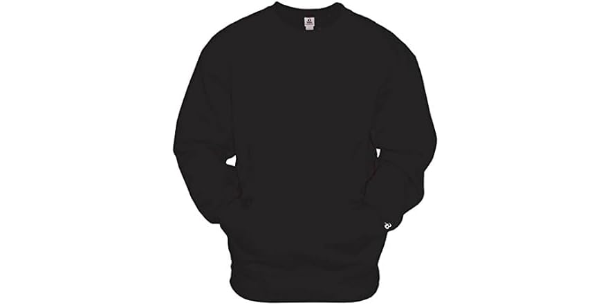 Badger Pocket Sweatshirt - Black, L