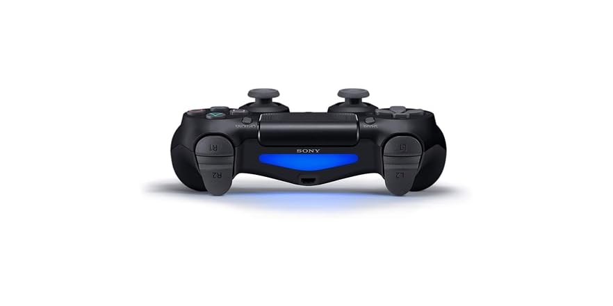1 & 2 Pk DualShock PS4 Wireless Remote Jet Black