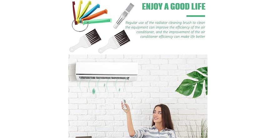4 Pieces Air Conditioner Fin Cleaner Set