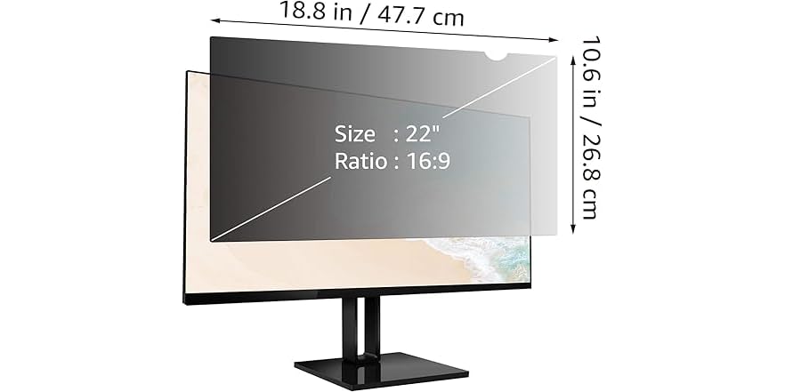 Amazon Basics Privacy Screen Filter