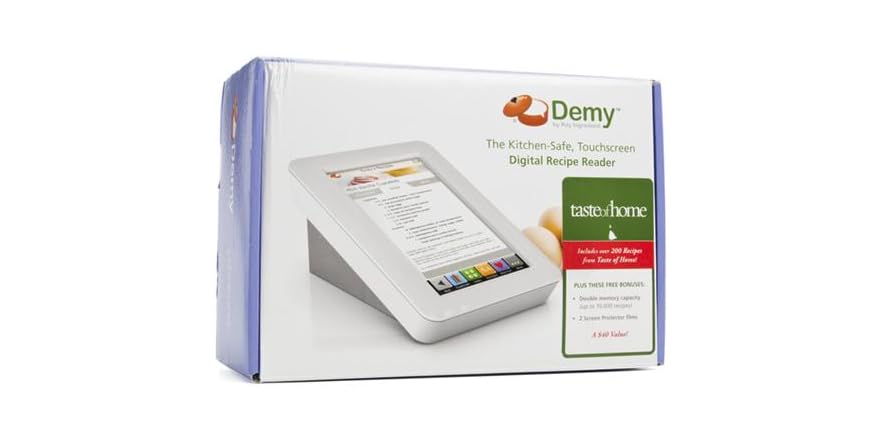Demy Touchscreen Recipe Reader