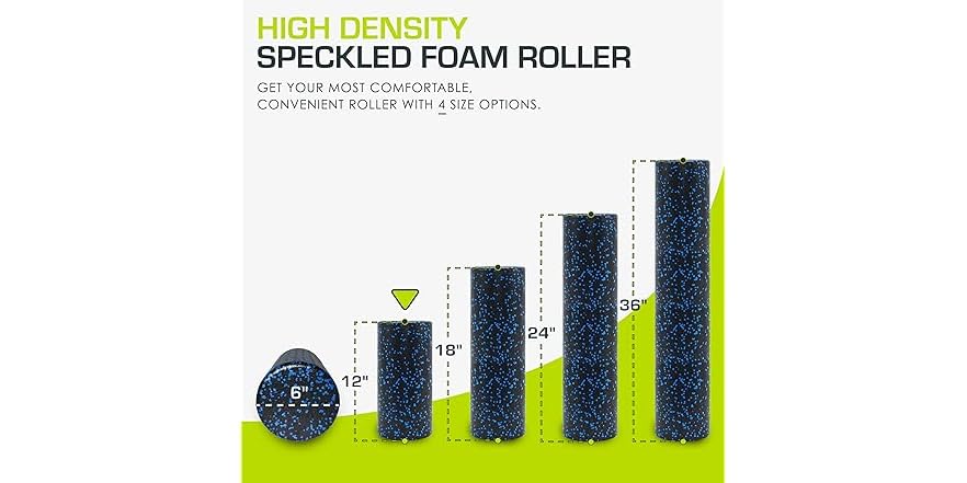 ProsourceFit High Density Foam Rollers