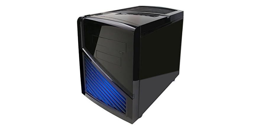 Apevia X-QBER-NW-BK Computer Case,