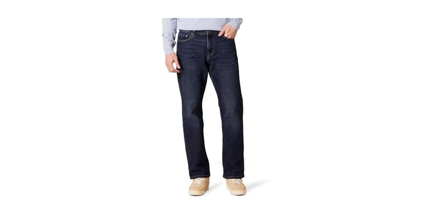 Amazon Essentials Men's Straight-Fit Bootcut Jean