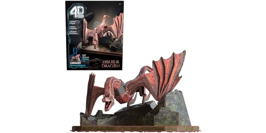 House of the Dragon 3D Model Kit