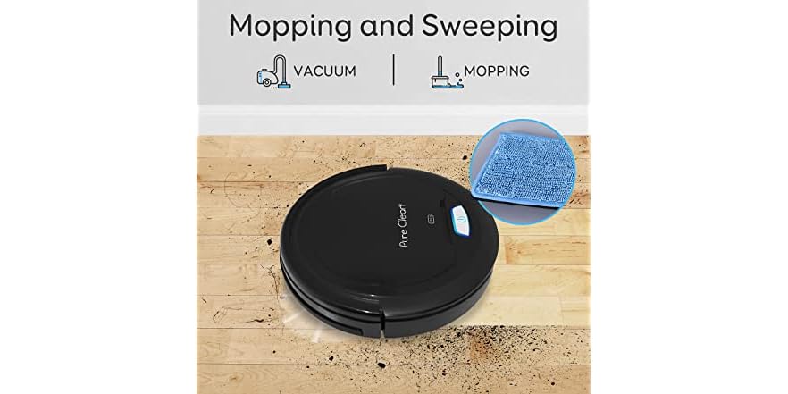 Pure Clean Robot Vacuum Cleaner