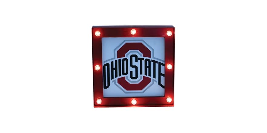 9"X9" OHIO STATE LIGHT BOX