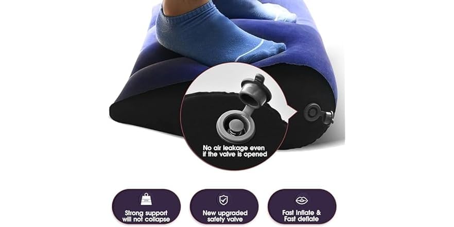 Triangle Position Support Ramp Pillow