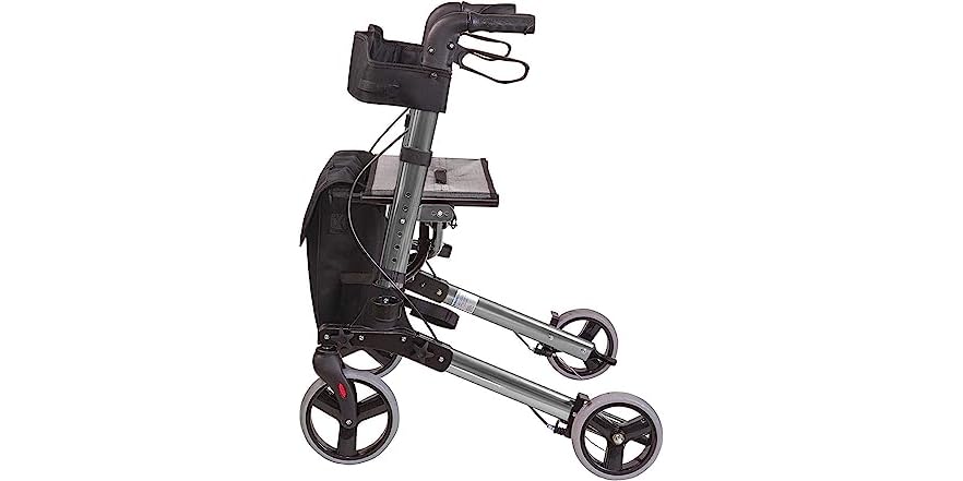 HealthSmart Walker Rollator with Seat