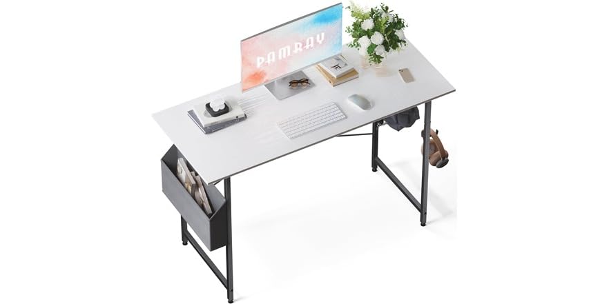 Pamray Computer Desk for Small Spaces