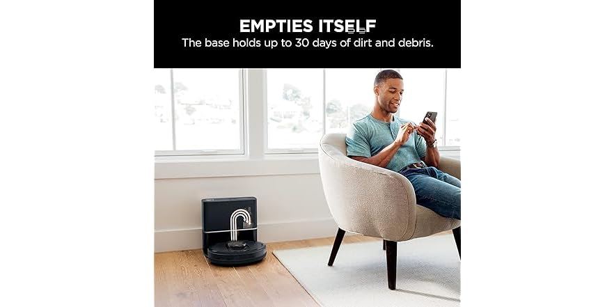 Shark HEPA Self-Emptying Robot Vacuum