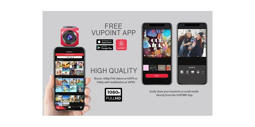 VuPoint Solutions Share Q Sports Cam
