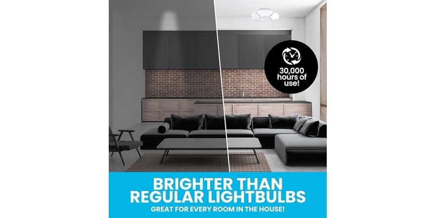 2-Pack Bell+Howell Hex Bulb