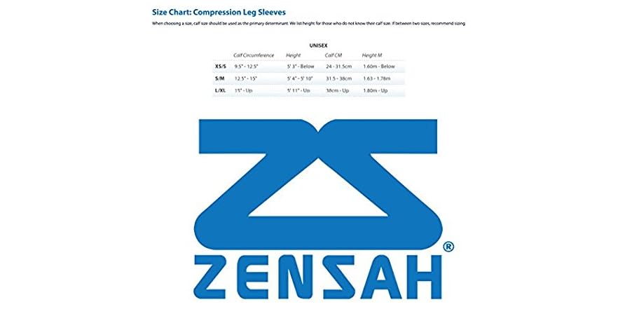Zensah Compression Leg Sleeves ? Helps Shin Splints, Leg Sleeves for ...