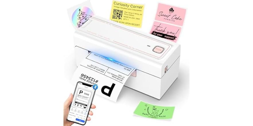 Hoorola Bluetooth Thermal Label Printer