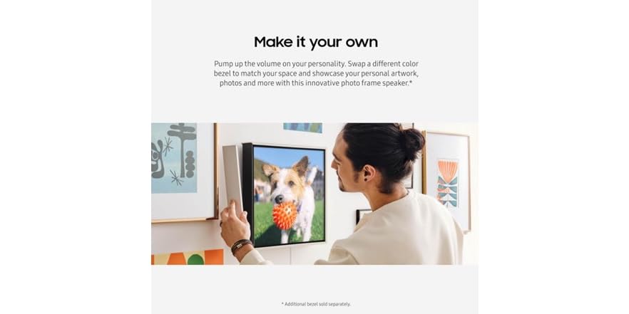 (NEW) Samsung Smart Music Frame (Open Box)