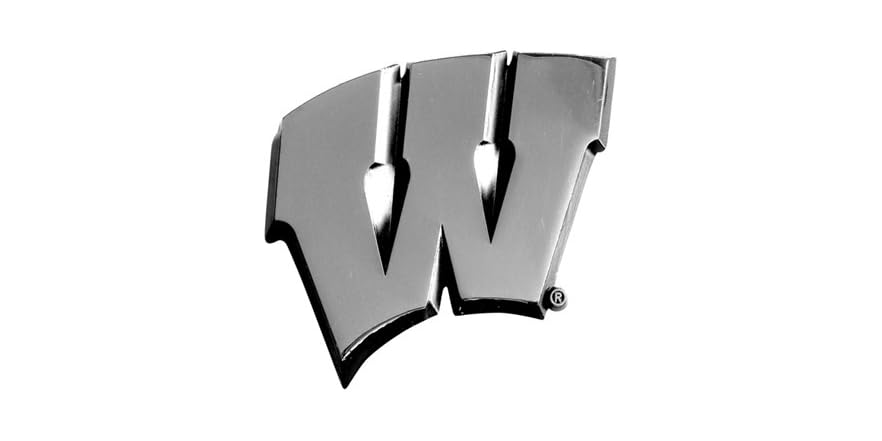 NCAA Chrome Car Emblems