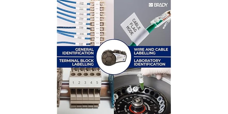 Brady Authentic Adhesive Labels
