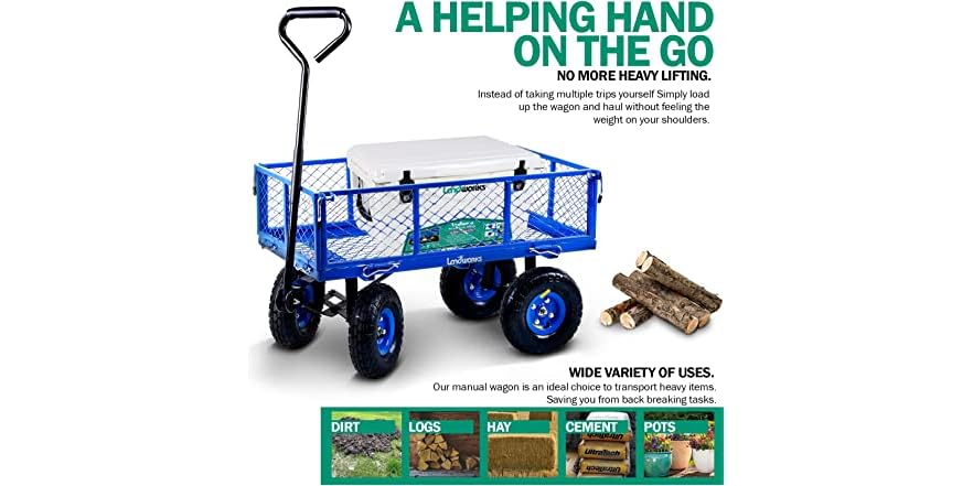 Landworks Lawn & Garden Utility Cart