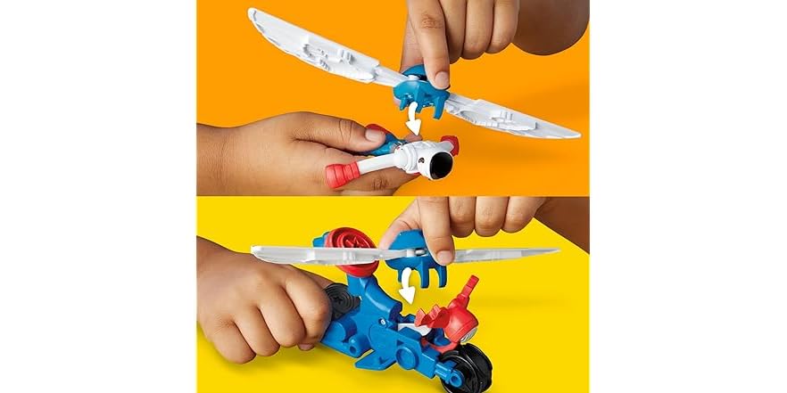 Play-Doh Marvel Captain America Moto-Slicer Playset