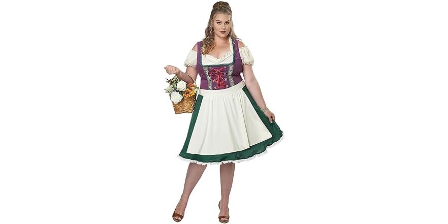 Bavarian Beer Maid Costume (M)