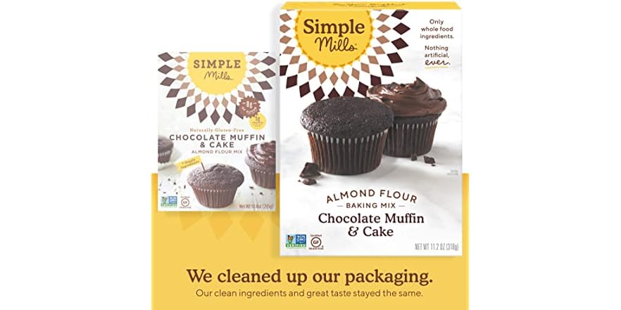 Simple Mills, Baking Mix Variety Pack, 3 Count