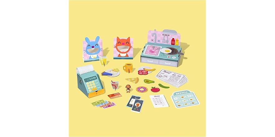 Sago Mini Pet Café Activity Box w Pretend Play Kitchen