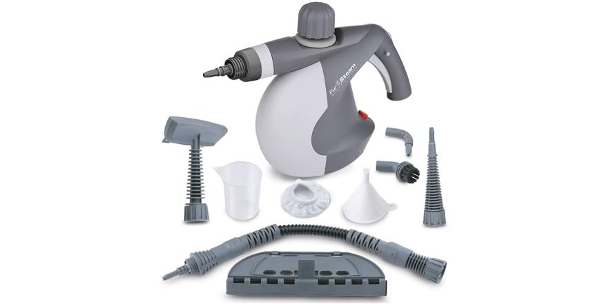 PurSteam Handheld Pressurized Steam Cleaner