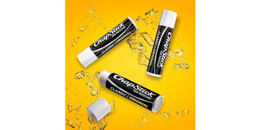 ChapStick Classic Original Lip Balm Tubes