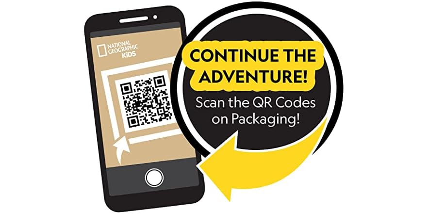 National Geographic Kids Tub w/ QR Code