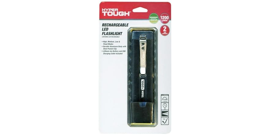 Hyper Tough Rechargeable Task Light