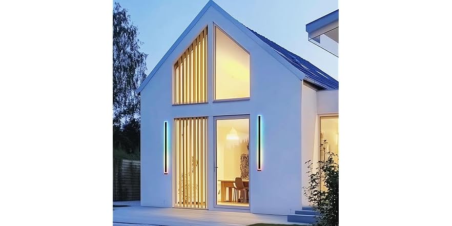 SLARY LED Wall Light 40in 2pk