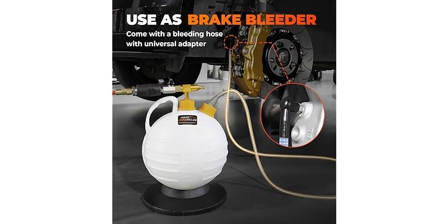 FOUR UNCLES 6L Pneumatic/Manual Oil Extractor Pump