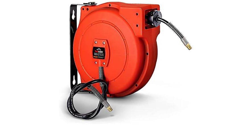 REELWORKS Retractable Air Hose Reel