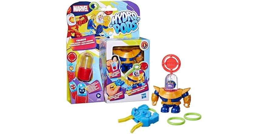 Marvel Hydro Pods Thanos Toys