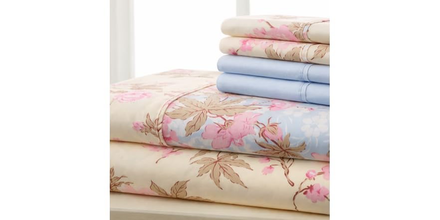 Spirit Linen 6pc Traditional Sheet Set