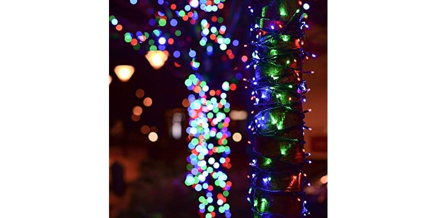 Brightown Solar Christmas Lights, XL 2Pk