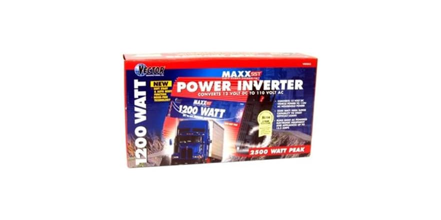 Vector VEC053 Maxx Pro 1200 Watt Power Inverter