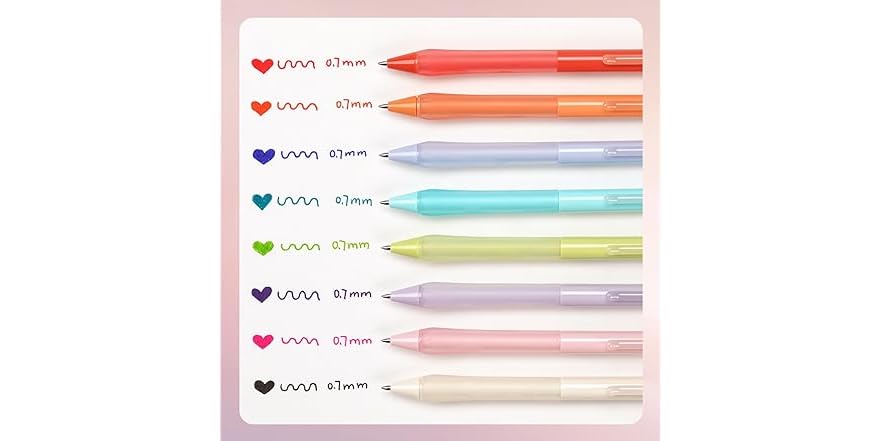 WRITECH WRITECH Retractable Gel Ink Pens: Fine P