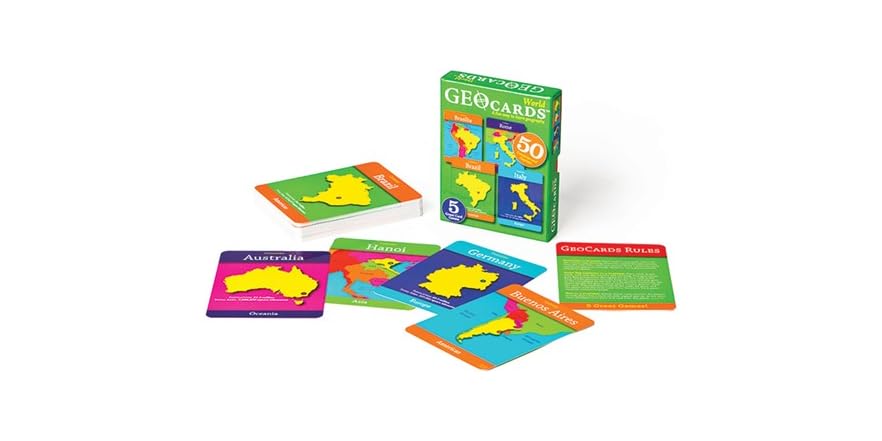 GeoCards World Geography Card Games