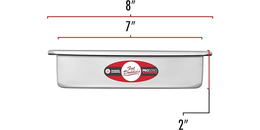 Fat Daddio's Sheet Cake Pan, Silver