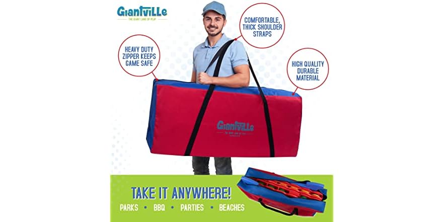 Giantville GV-C4-101. Giant 4 in a Row Connect Game (Open Box)