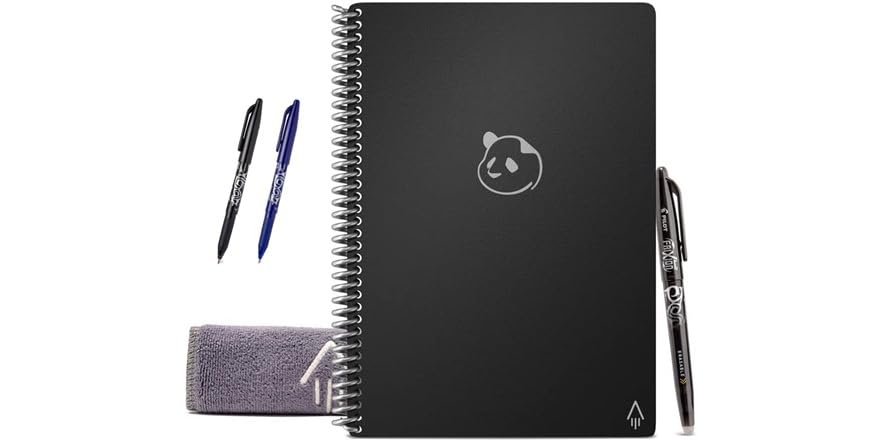 Rocketbook Panda Planner with 2 Extra Pens