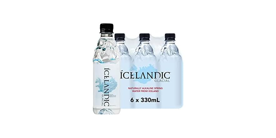 Icelandic Glacial Natural Spring Alkaline Water
