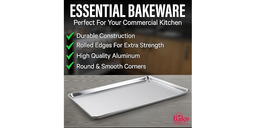 BAKN - 18x26 Sheet Pans 2 pack