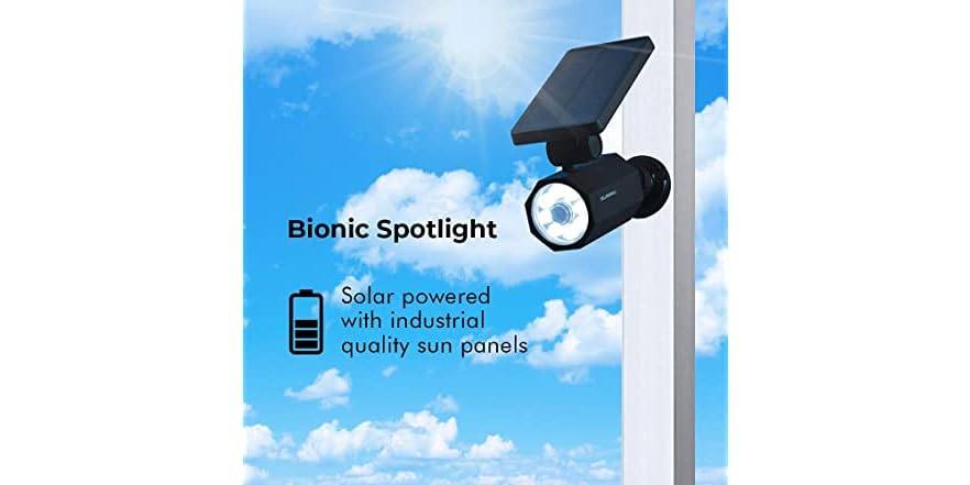 Bell + Howell Bionic Solar Spotlight 5-pack