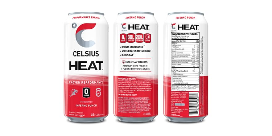 Celsius HEAT Inferno Punch Energy Drink