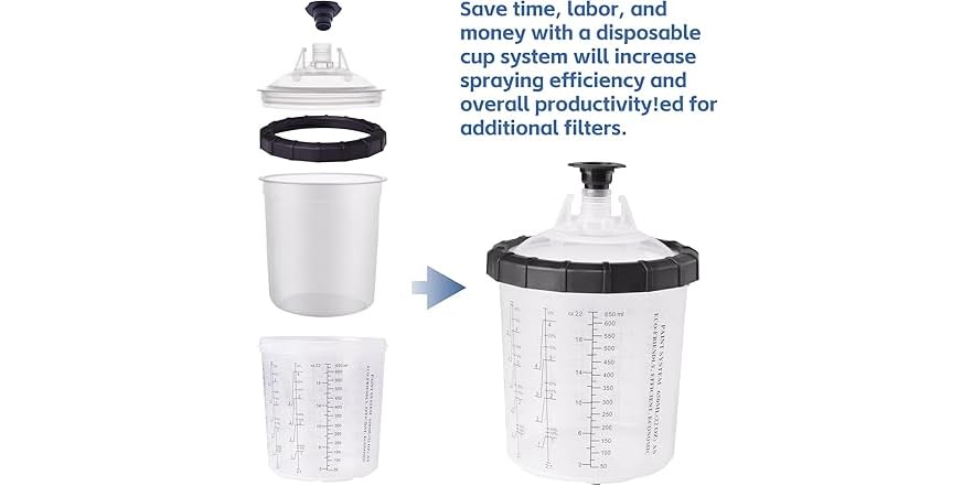Disposable Paint Gun Cups Liners
