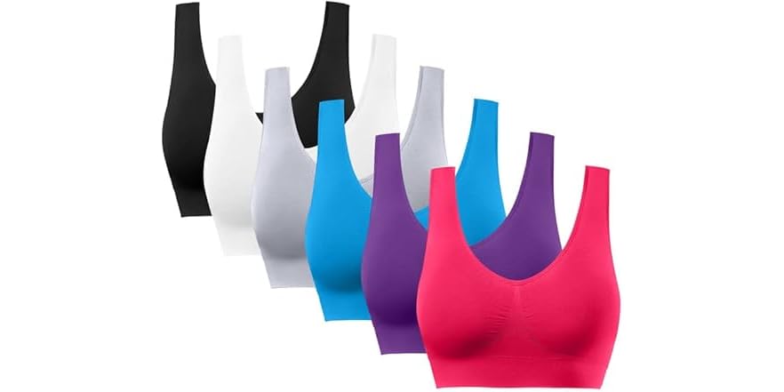 BESTENA Sports Bras for Women 6 Pack